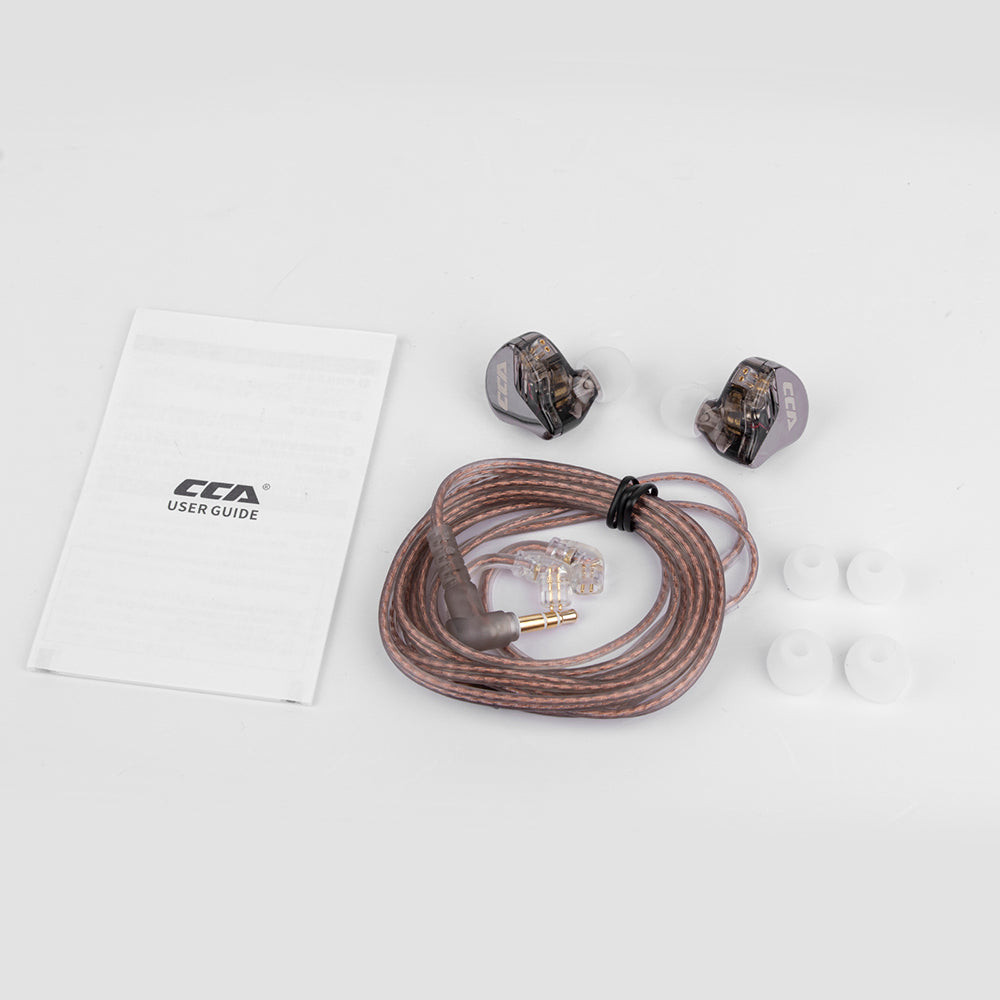 CCA CRA Composite Polymer Diaphragm Dynamic Driver HiFi In-ear Earphone