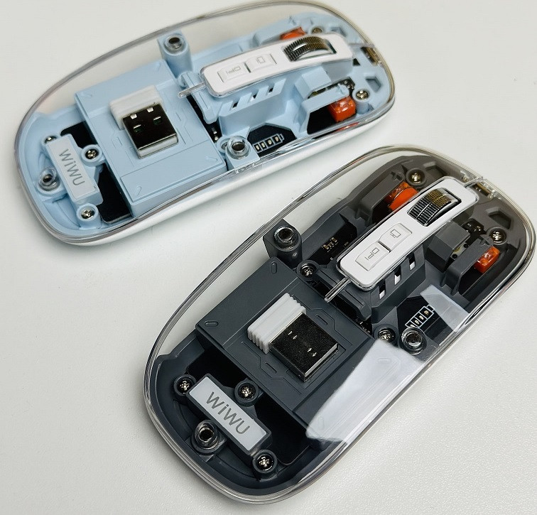 WIWU Crystal Transparent Wireless Mouse 2.4G
