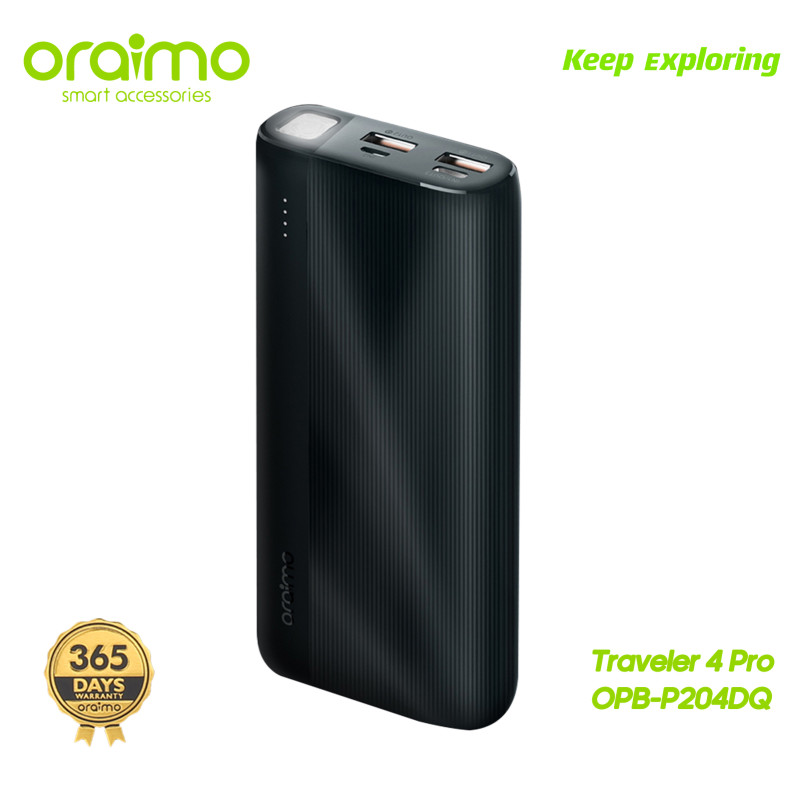 Oraimo Traveler 4 Pro 20W Quick Charge 20000mAh Power Bank