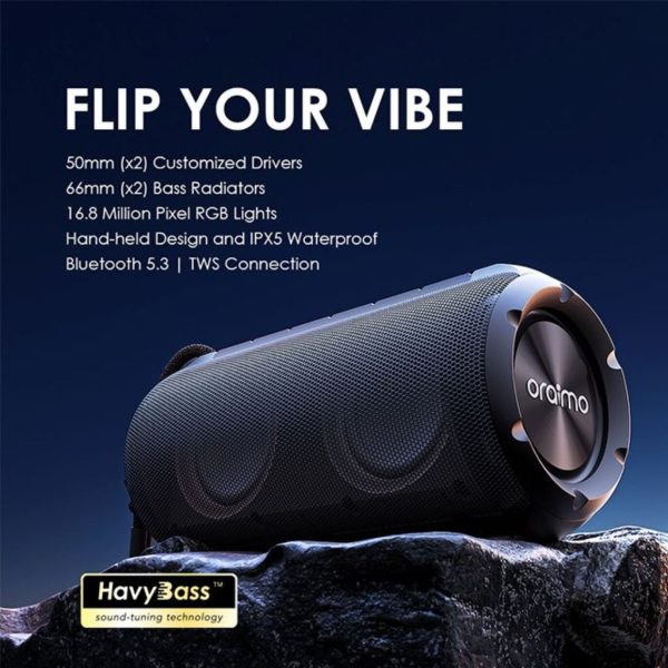 Oraimo Rover 12W RGB Lights Bluetooth Speaker
