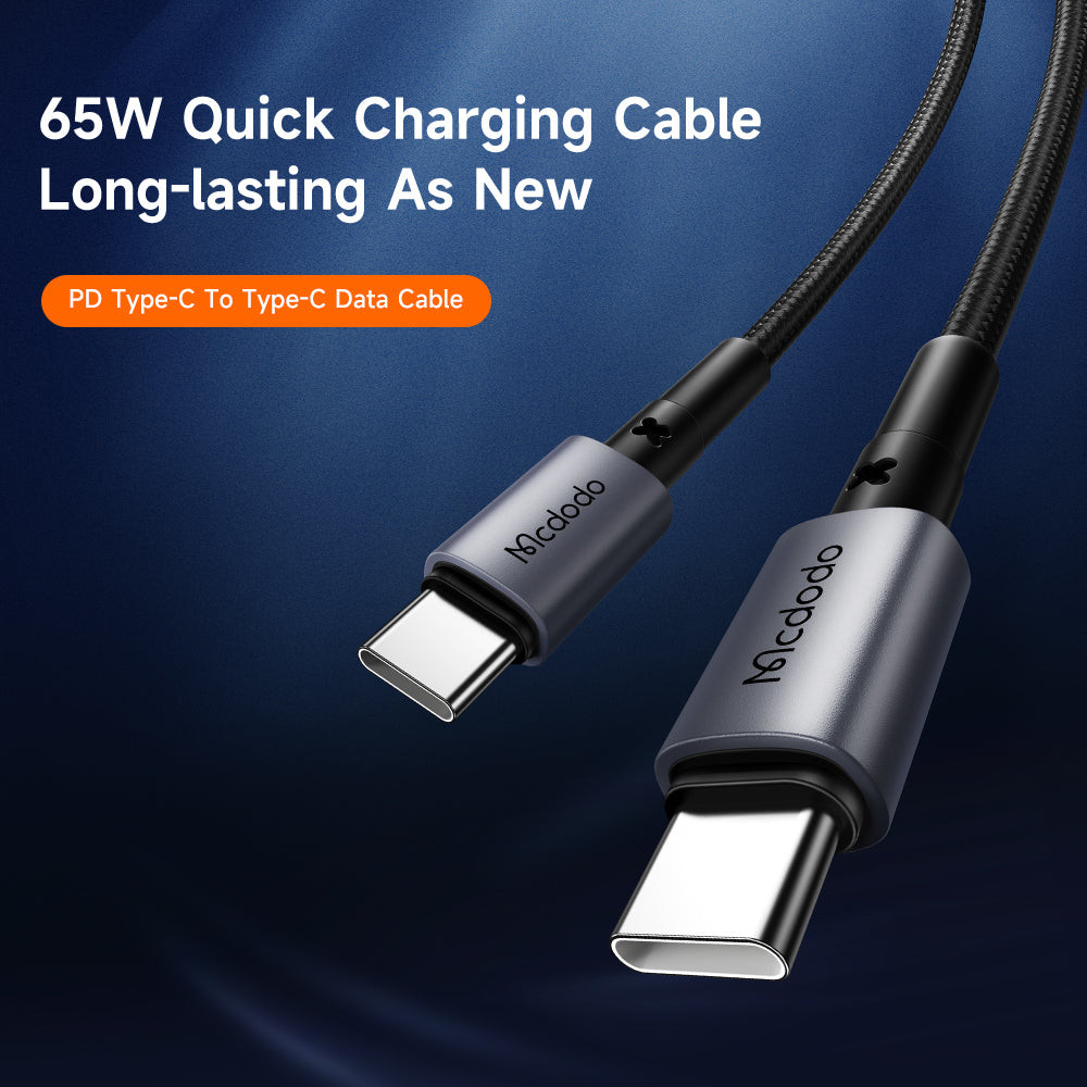Mcdodo 65W PD Type-C to Type-C Data Cable 1m