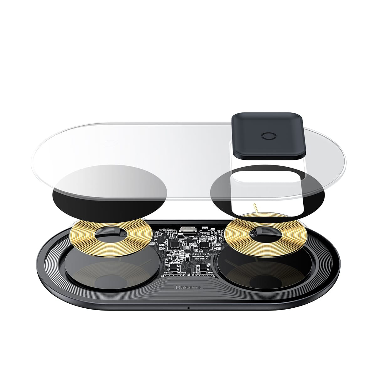 Baseus Simple 2in1 Wireless Charger