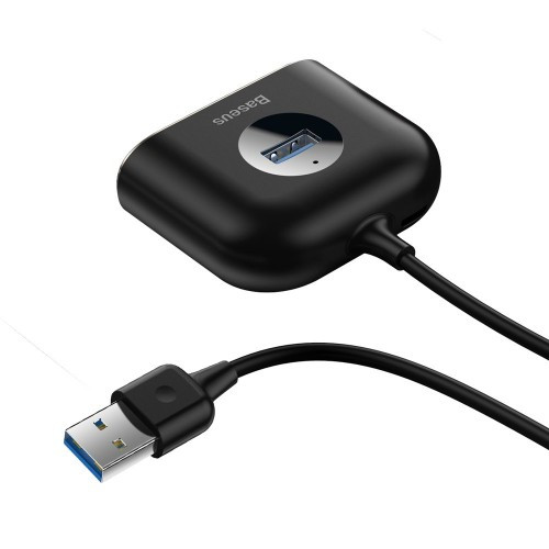 Baseus Square Round 4 in 1 USB Hub Adapter