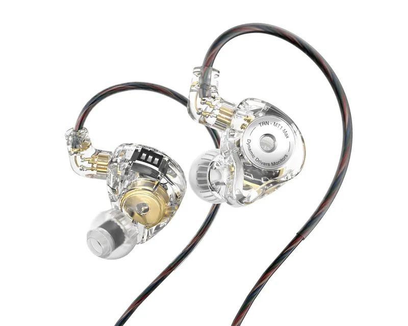 TRN MT1 MAX 10mm Dual Magnet Dynamic Driver Earphone